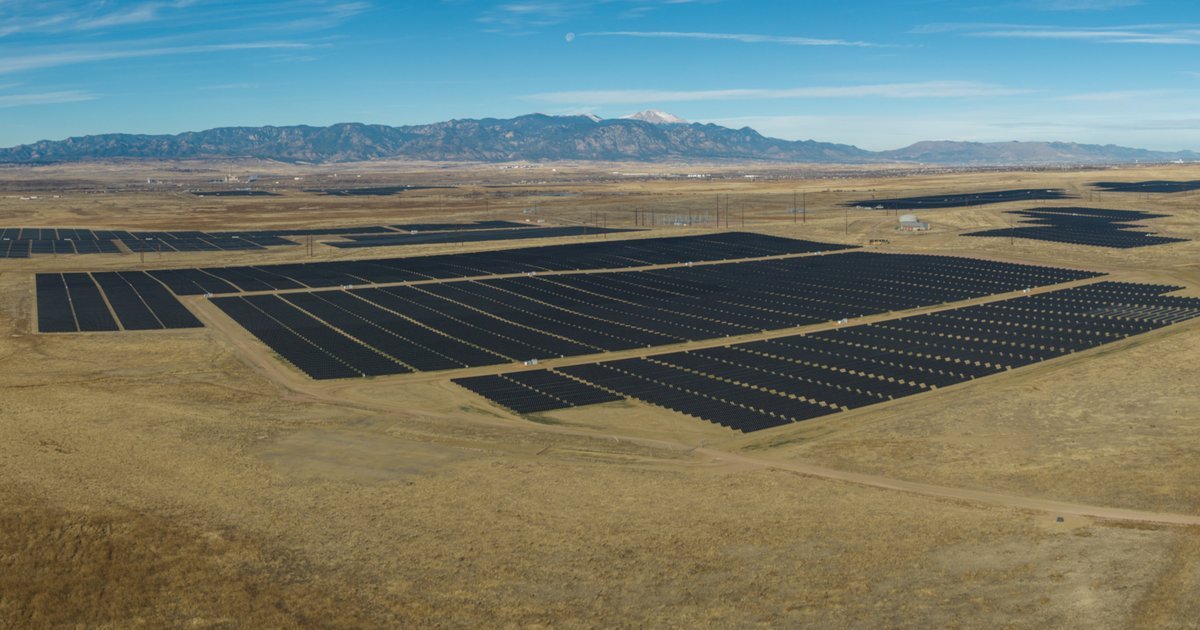 Record-breaking solar park in the USA online